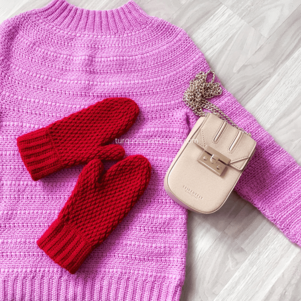 Turquoise with Vanilla - free crochet and knitting patterns